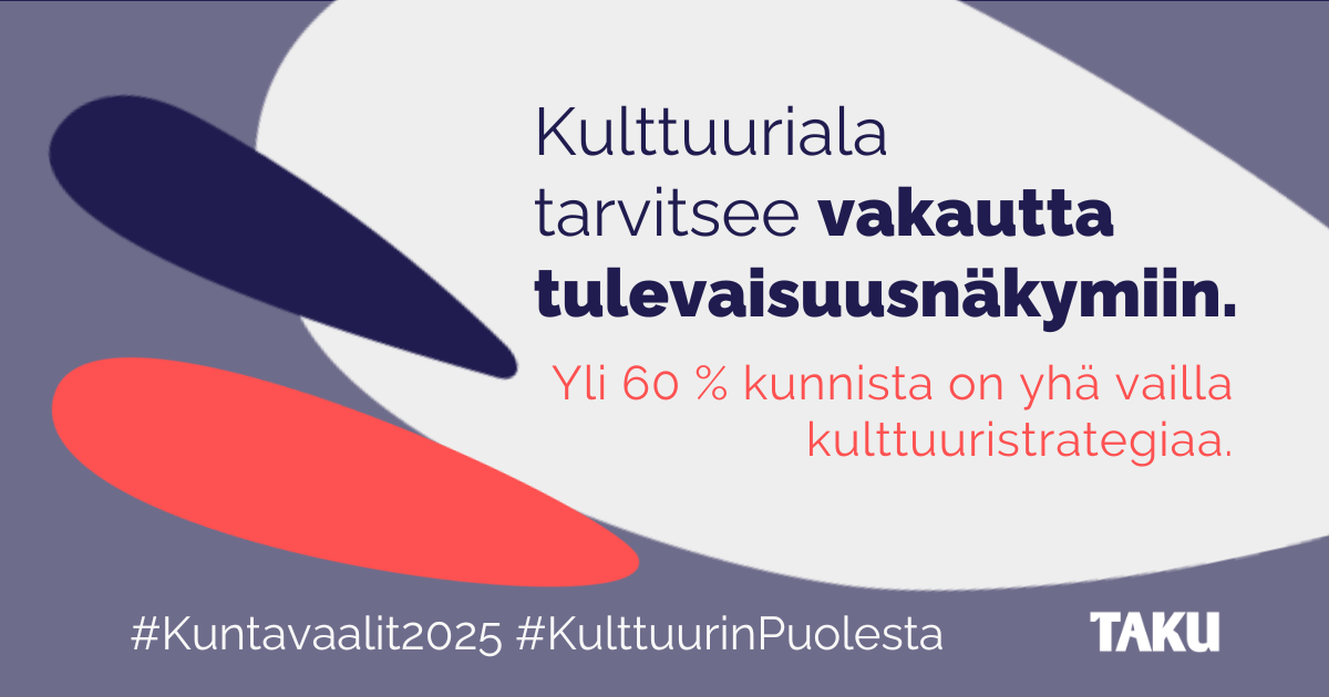Kuntavaalit 2025 | Kulttuurin ja kulttuurialan työn asema kunnissa