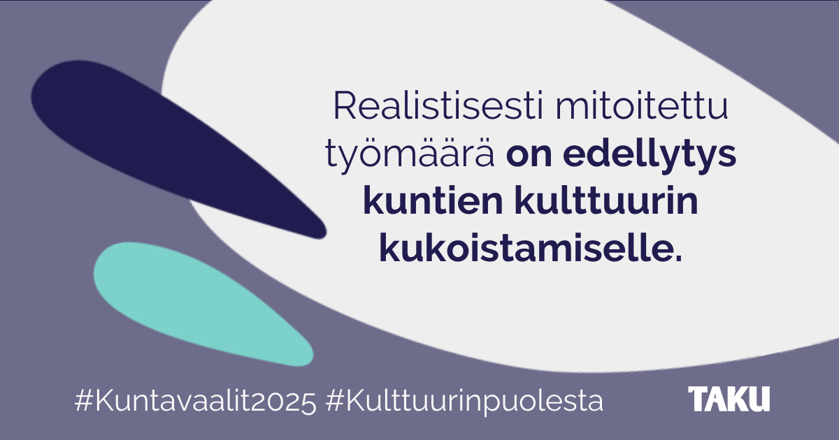 Kuntavaalit 2025 | Kulttuurin ja kulttuurialan asema kunnissa